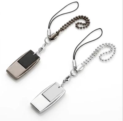 China Mini Usb Flash Drive With Key Chain Can Laser Logo And Print Logo By Customized Made Usb Body Can Do Silver And Gray Color for sale