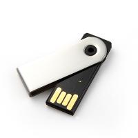 China USB 2.0 And USB 3.0 Metal USB Flash Drive Mini Style Pattern Battery Lightweight Durable Portable Storage Rotatable Usb Flash Drive for sale