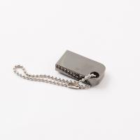 China Mini Usb Flash Drive With Hole Can Put Key Chain Metal Usb Flash Drive Can Customized Laser Logo for sale