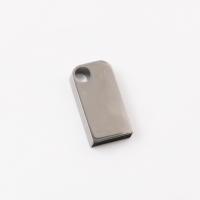 China Mini Usb Flash Drive With Hole Can Put Key Chain Metal Usb Flash Drive Can Customized Laser Logo for sale