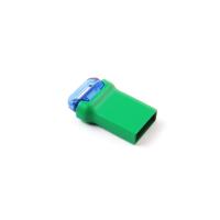 China Green Body Color Mini Udp Flash Drive Metal Usb Flash Drive Can Customized Made Logo And Packing for sale