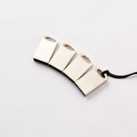 China Metal Usb With Keyring Metal Usb Flash Drive Laser Logo Follow Customized Design for sale
