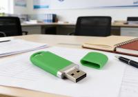 China CMYK Logo Fast Speed Plastic USB Stick Made With / Without Rubber Oil Body for sale
