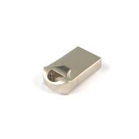 China Silver With Shiny Metal USB Flash Drive Fast Data Transfer Speeds Durable Metal Casing Suitable for Secure Data Storage for sale