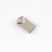 China Silver With Shiny Metal USB Flash Drive Fast Data Transfer Speeds Durable Metal Casing Suitable for Secure Data Storage for sale