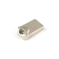 China Silver With Shiny Metal USB Flash Drive Fast Data Transfer Speeds Durable Metal Casing Suitable for Secure Data Storage for sale
