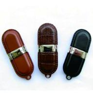 China Grade A Leather Usb Memory Leather Usb Flash Drive Flash Drive Featuring Grade A Chip And Leather Exterior For Executive for sale