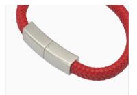 China Woven Belt With Metal Usb Flash Drive Woven Belt Part Can Do Any Customized Color Metal Part Can Laser Or Print Customized Logo for sale