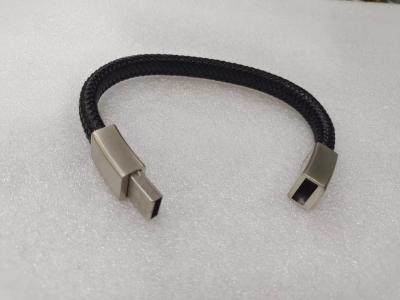 China Woven Belt With Metal Usb Flash Drive Woven Belt Part Can Do Any Customized Color Metal Part Can Laser Or Print Customized Logo for sale