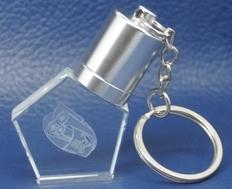 China In The Shape Of A Bottle Crystal Usb Flash Drive 3.0 Fast Transfer Speed Durable Design Crystal Can Engraving Logo for sale