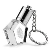 China In The Shape Of A Bottle Crystal Usb Flash Drive 3.0 Fast Transfer Speed Durable Design Crystal Can Engraving Logo for sale