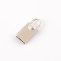 China Print Logo Support Metal Usb Flash Drive 100 Percent Chips Test Passed H2 Tested Sleek Mini Usb Easy To Access for sale