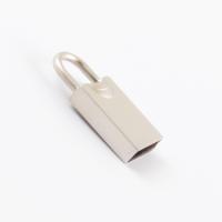 China Print Logo Support Metal Usb Flash Drive 100 Percent Chips Test Passed H2 Tested Sleek Mini Usb Easy To Access for sale