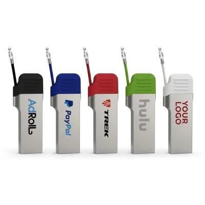 China Type c usb flash drive with usb A with small chain metal cover can laser and print logo fast speed 3.2 usb and 3.1 usb for sale