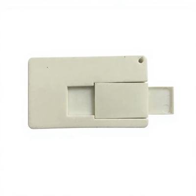 China Shockproof and Water-resistant MINI Credit Card USB Sticks Metal Plastic Support Uploading Data Durable Portable USB Drives for Data Management for sale