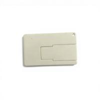 China Shockproof and Water-resistant MINI Credit Card USB Sticks Metal Plastic Support Uploading Data Durable Portable USB Drives for Data Management for sale