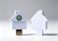 China Gifts credit card usb memory with house shaped card usb flash drive palstic usb flash drive for sale