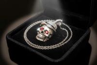 China Skull Shapes USB Flasah Drive 3.0 When Working The Eye Will Shiny At Computer Wonderful Gifts For Teenagers for sale