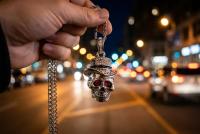 China Skull Shapes USB Flasah Drive 3.0 When Working The Eye Will Shiny At Computer Wonderful Gifts For Teenagers for sale