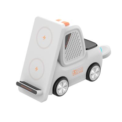 China Cute Multifunction Wireless Charger Including Battery and All-in-one Charger Suitable for Versatile Charging Applications for sale