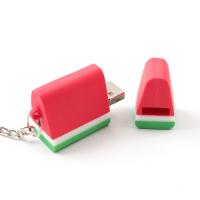 China PVC Open Mold Cute USB Stick Watermelon Strawberry Chocolate Shaped for sale
