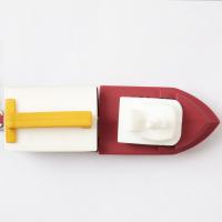 China 3D Boat Shapes PVC Customized USB Flash Drives 128GB H2 Testing for sale