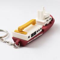 China 3D Boat Shapes PVC Customized USB Flash Drives 128GB H2 Testing for sale