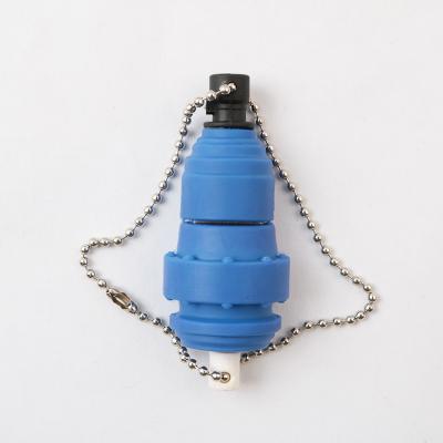 China PVC Open Mold Custom USB Flash Drives 8gb 16GB 32GB 64GB 128GB With Keychain for sale