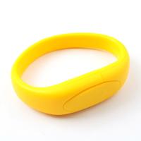 China 30MB/S Fast Speed Silicone Wristband USB Flash Drive Bracelet 2.0 3.0 8GB 16GB for sale