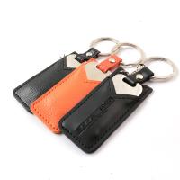 China 30MB/S Metal Key USB Stick 2.0 Portable 64GB 128GB With Leather Cover for sale