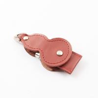 China Metal 2.0 Leather USB Stick With Embossing / Laser / Print Logo 256GB 50MBS for sale