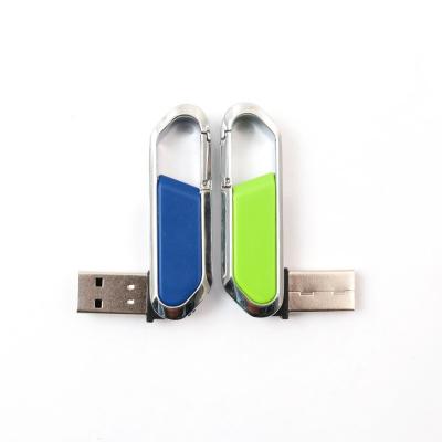 China 180 Degree Plastic And Metal USB Flash Drive Fast Speed 80MB/S 2.0 UDP Inside for sale