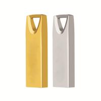 China OEM 2.0 Metal USB Flash Drive 32gb 64gb waterproof custom usb stick ROHS for sale