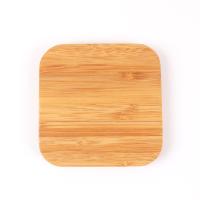 China Bamboo Material Multifunction Wireless Charger 10W 15W Engrave Logo For Phone for sale