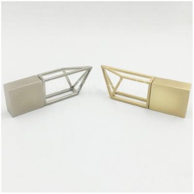China OEM Laser Print Logo Prismatic Metal USB Flash Drive 2.0 Passed H2 Test for sale