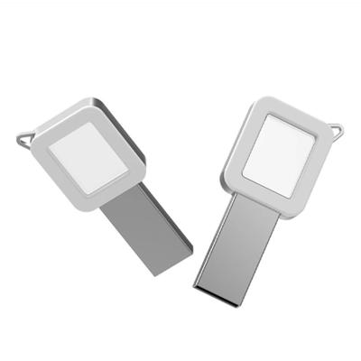 China Engraving Logo Metal Crystal Usb Stick 2.0 Full Led Light Shinny for sale
