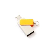China Android Micro OTG USB Stick Metal 2.0 Fast Speed 16GB UDP Port for sale