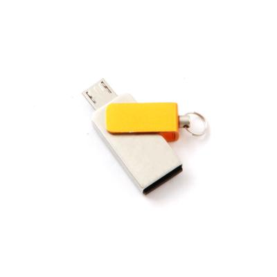 China Android Micro OTG USB Stick Metal 2.0 Fast Speed 16GB UDP Port for sale