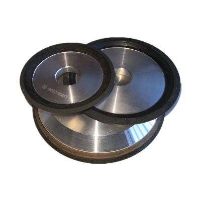 China Resin Bonded Diamond Dish Grinding Wheel 100mm x 8mm x 20mm High Wear Resistance for sale