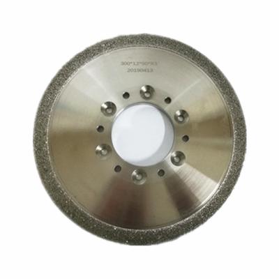 China Electroplated Diamond Grinding Wheel 220mm for Cast Iron Castings Deburring Polishing for sale