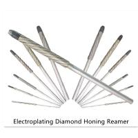 China Electroplated Diamond Reamer Bits 4mm for Iron Casting Valve Hole Fine Reaming Tool for sale