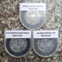 China 0.3mm Diamond Dicing Blade 58x40mm for Magnetic Material High Precision Cutting for sale