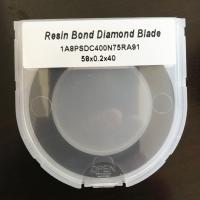 China Semiconductor Diamond Saw Blades , 0.2mm Wafer Dicing Blade for sale