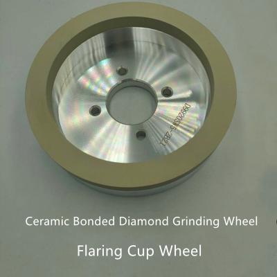 China PCD PCBN Diamond CBN Grinding Wheel 150mm Ceramic Bonded for sale