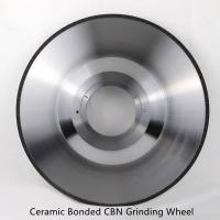 China 1100mm Diamond CBN Grinding Wheel High Wear Resistance Ceramic Bonded for Crankshaft Dressing for sale