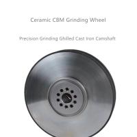 China 1000mm CBN Grinding Wheel Ceramic Bonded for Chilled Cast Iron Camshaft HRC52 for sale