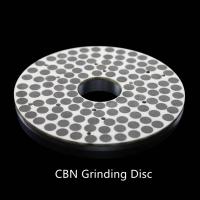 China 630mm Ceramic CBN Grinding Wheel for Bearing Steel Grinding Disc 300mm Inner Hole for sale