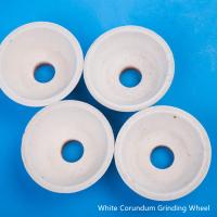 China 100mm White Corundum Flaring Cup Grinding Wheel 32mm Bore for Hardened Steel for sale