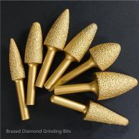 China 6mm Brazed Diamond Tools For Iron Casting Granite Marble Grinding for sale