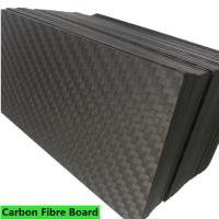 China 3K Carbon Fiber Rods Tubes and Boards Matte Twill Weave 500x400x1.5mm High Strength for sale